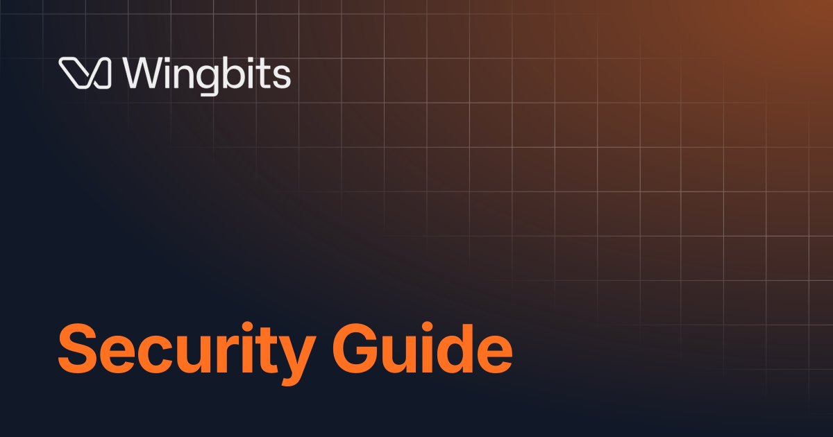Security Guide | Wingbits