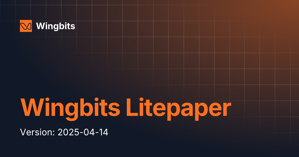 Wingbits Litepaper | Wingbits
